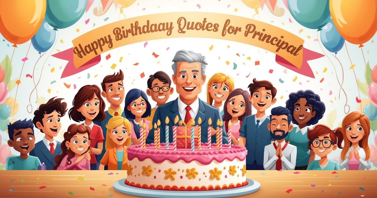 350+ Happy Birthday Wishes for Principal