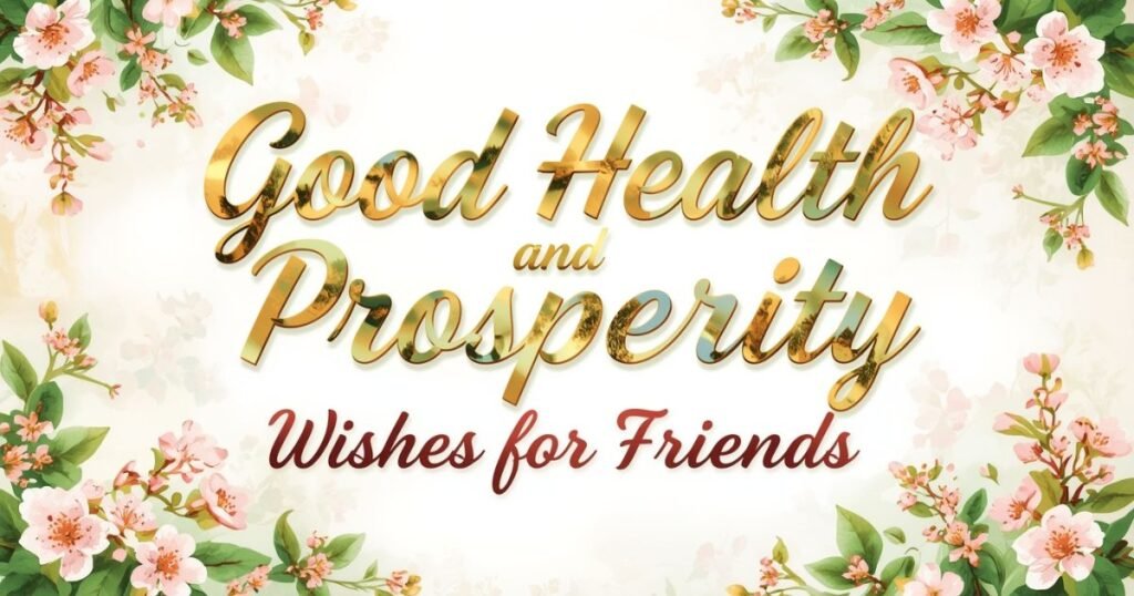 150+ Best Wishes for Good Health and Prosperity 2026