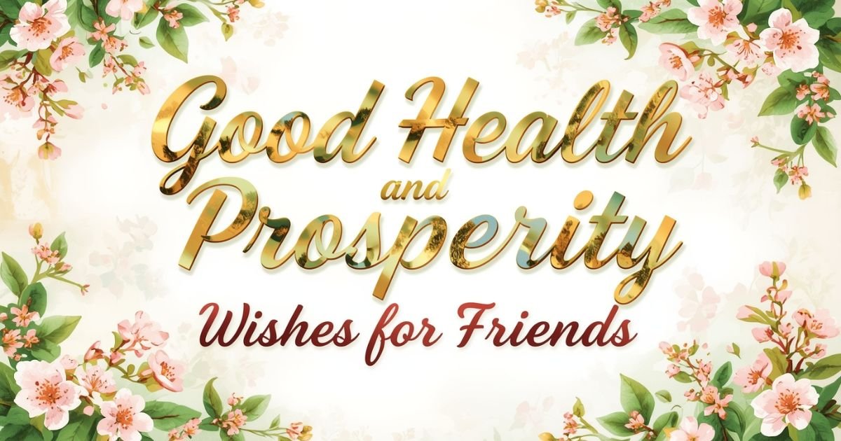 150+ Best Wishes for Good Health and Prosperity 2026