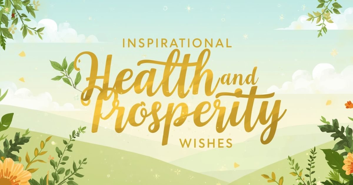 150+ Best Wishes for Good Health and Prosperity 2026
